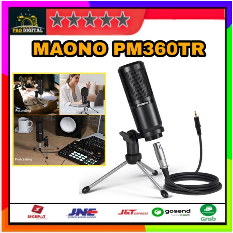 Jual MAONO AU PM360TR PM360 TR MIC CONDENSER Original | Shopee Indonesia