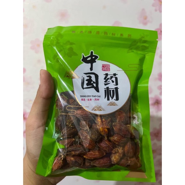 Jual shan zhi zi 山栀子 200gr / san ce ce / gardenia fruit | Shopee Indonesia