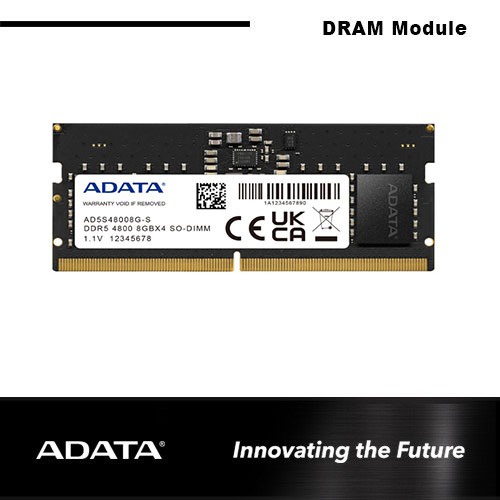 Jual ADATA SODIMM DDR5 4800 MHz 16GB (1x16GB) - RAM Single Channel | Shopee Indonesia