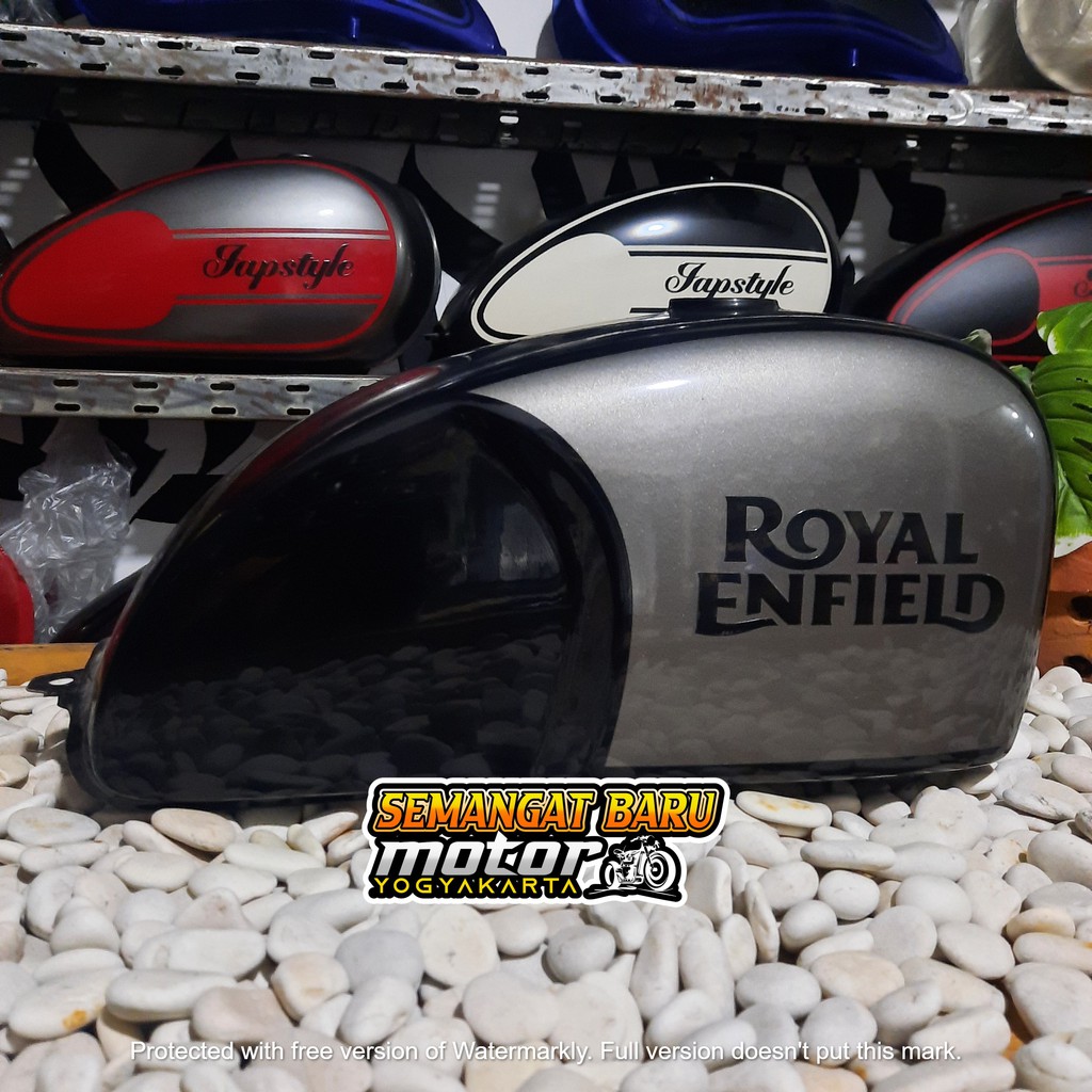 Jual TANGKI ROYAL ENFFIELD KUALITAS PREMIUM MEGAPRO TIGER THUNDER ...
