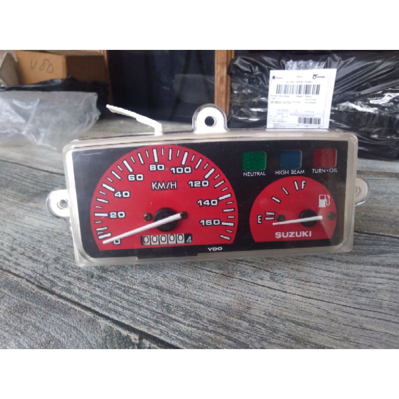 Jual speedometer spidometer suzuki satria S 120 lumba 5 speed original ...