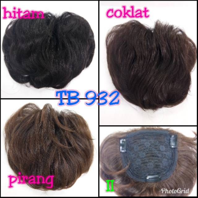 Jual Wig Toupe 932 / Wig Penutup Kepala Botak Rambut Tipis | Shopee ...