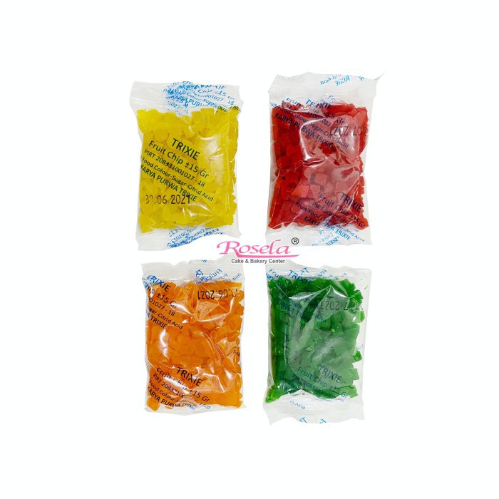 Jual Sukade Trixie Aneka Warna Topping Kue Kemasan Kecil / Topping ...