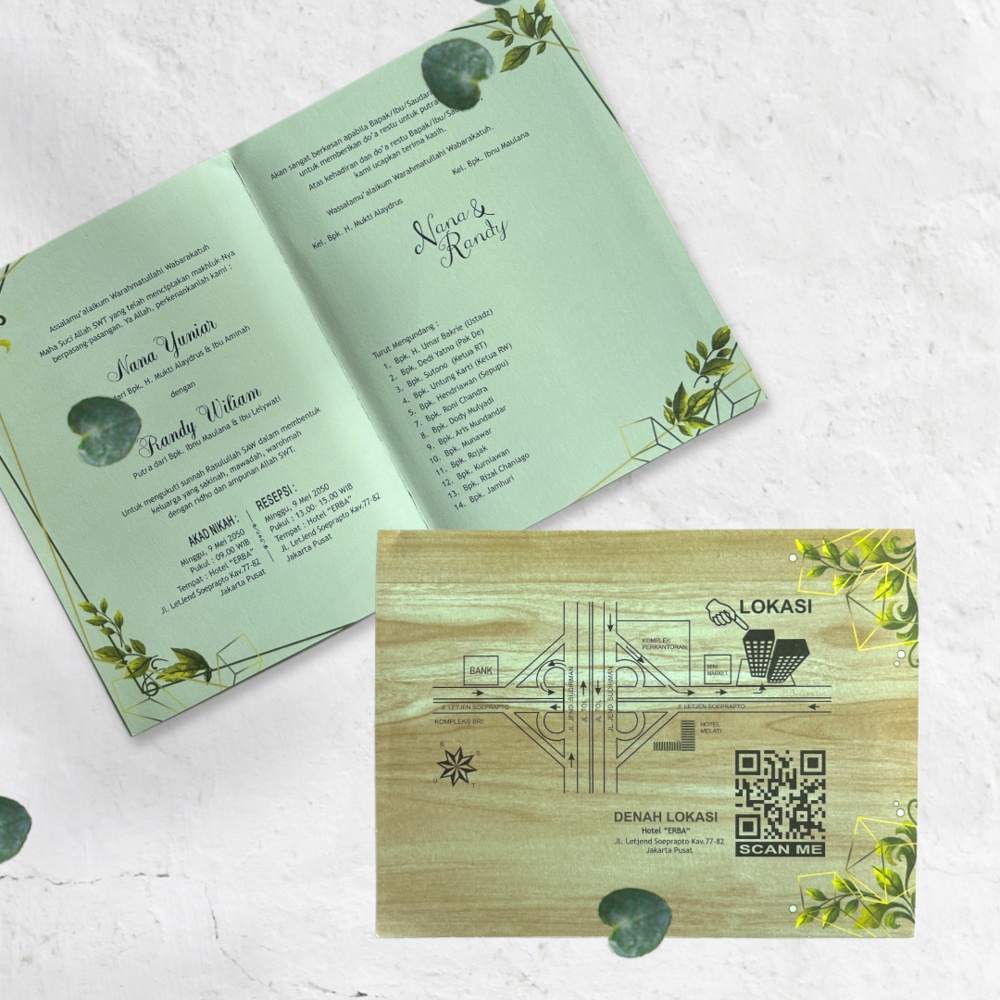 Jual Blangko Undangan Kosong Pernikahan Erba BLANKO UNDANGAN MURAH ...