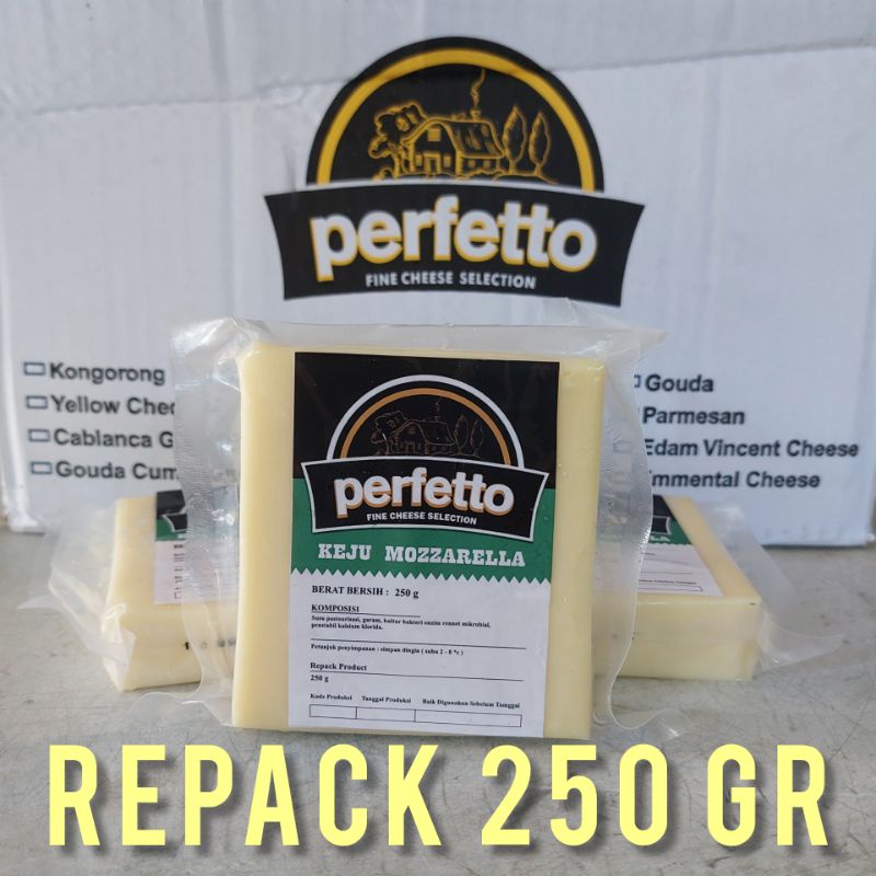 Jual Aneka Mozzarella 250gr Perfetto eurial olden anchor arla saputo ...