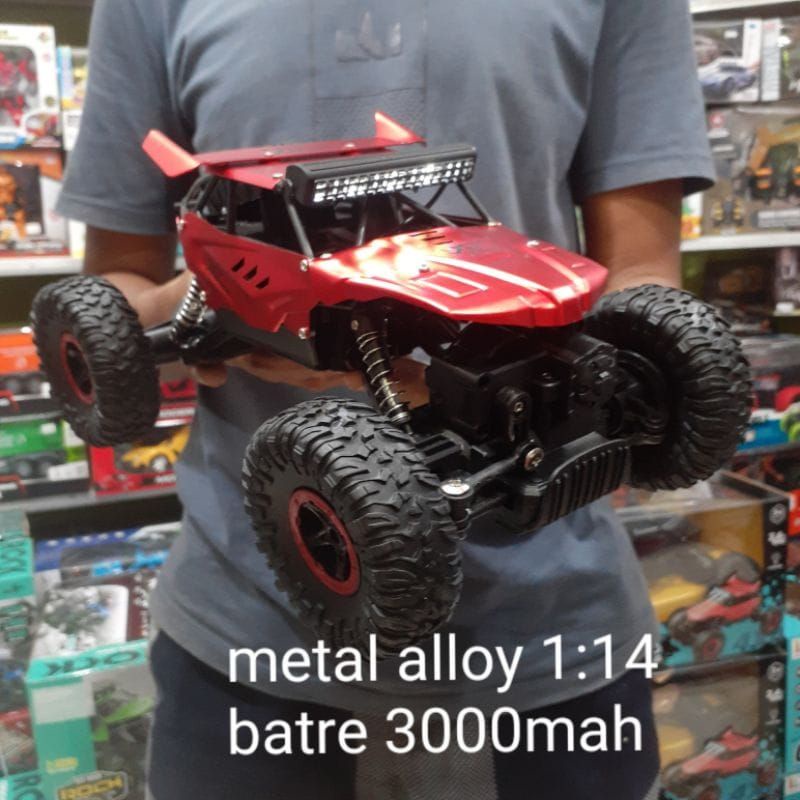 Jual mainan mobil remote rc 4x4 mobil remote control off road scale 1: ...
