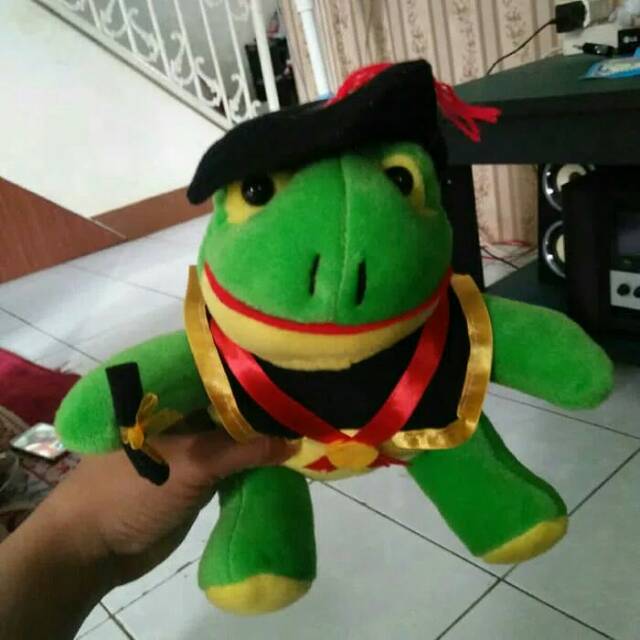Jual Boneka Keropi Wisuda Boneka Kodok Wisuda Boneka Kero Keroppi ...