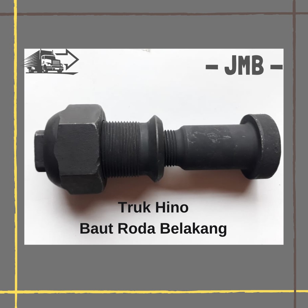 Jual Baut Roda Truck Mitsubishi Belakang/ Baut Mobil / Truk Mitsubitshi ...