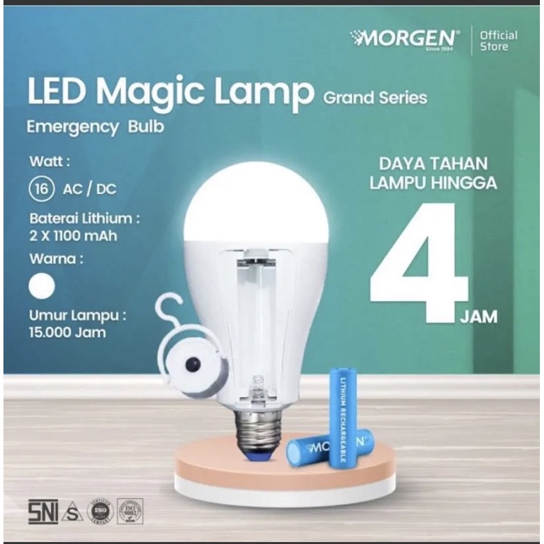 Jual Lampu Magic Morgen 16Watt | Shopee Indonesia