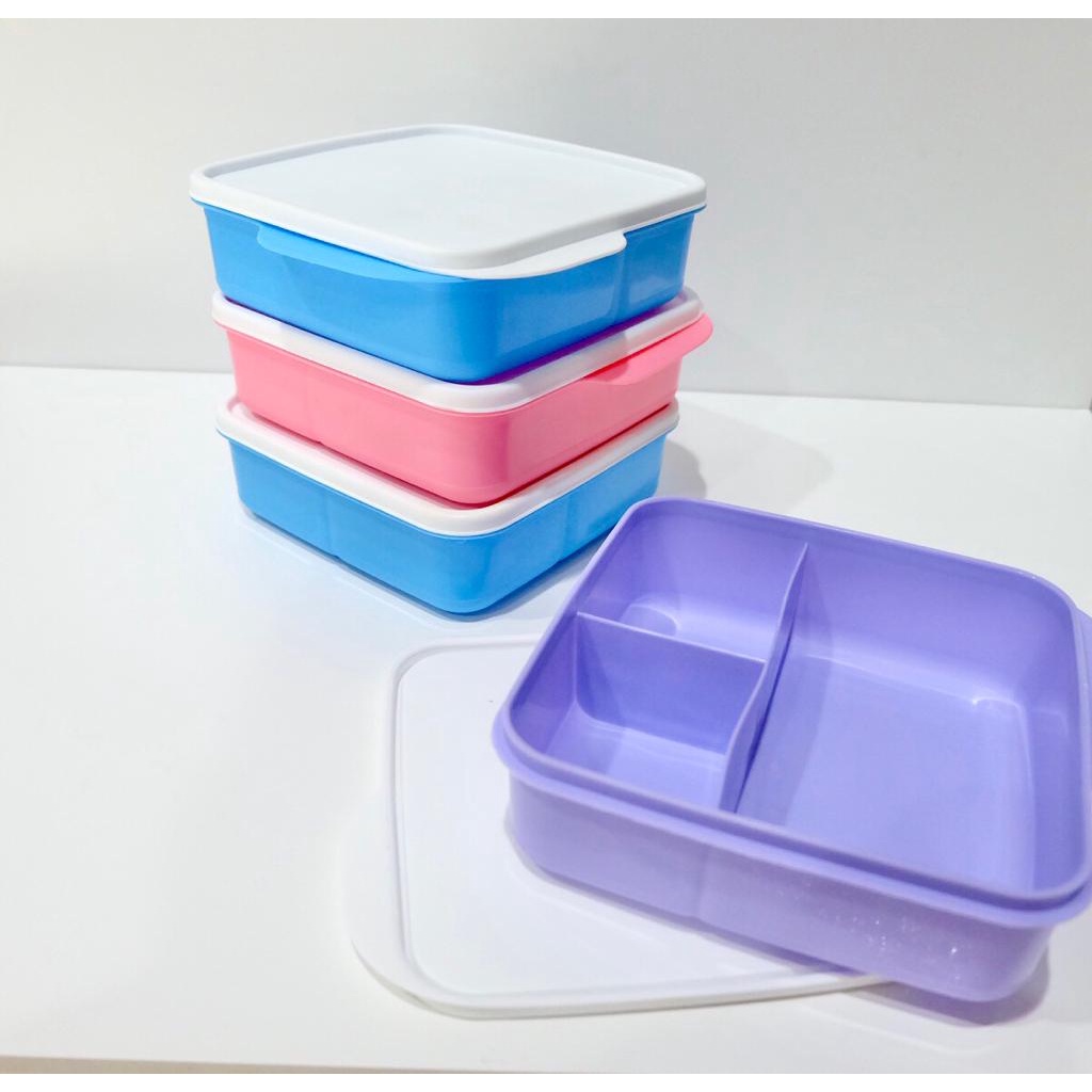 Jual LB620 - 3 Sekat Kotak Makan Lunchbox Plastik Sekat 3 Bekal Kedap Udara | Shopee Indonesia