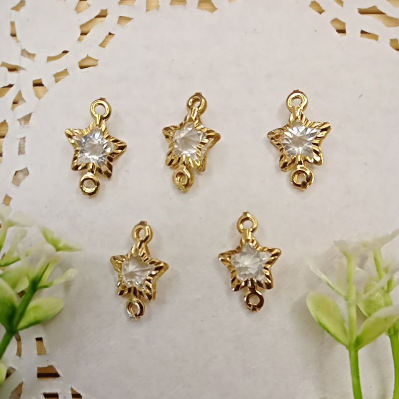 Jual Ornamen Juntai / Liontin Juntai / Ornamen Sambung Double Ring ...