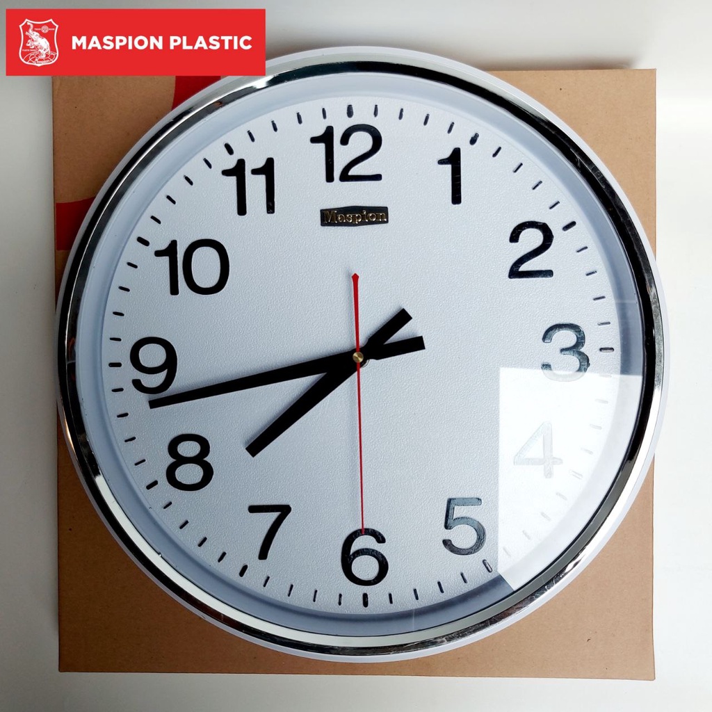 Jual ORIGINAL JAM MASPION TEBAL DAN BESAR JAM DINDING MASPION TYPE ...