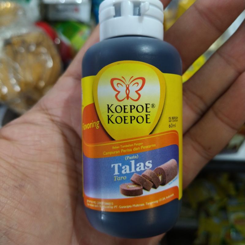 Jual Pasta TALAS Koepoe Koepoe / Pasta Perisa Makanan Kupu Kupu TALAS ...
