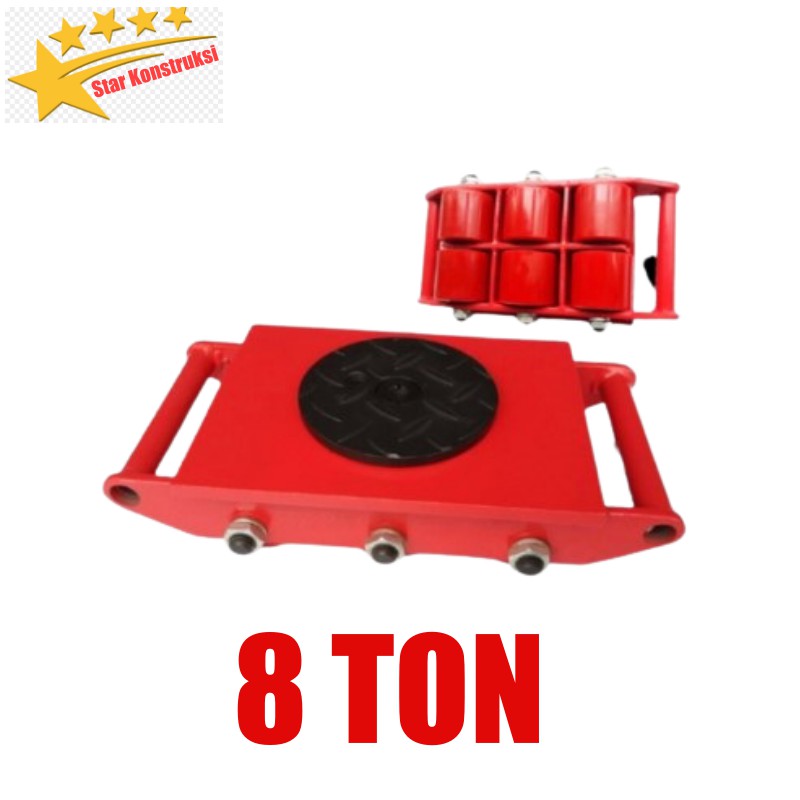 Jual RODA PEMINDAH BARANG MACHINERY MOVER ROLLER ROLL TANK 8 TON ...