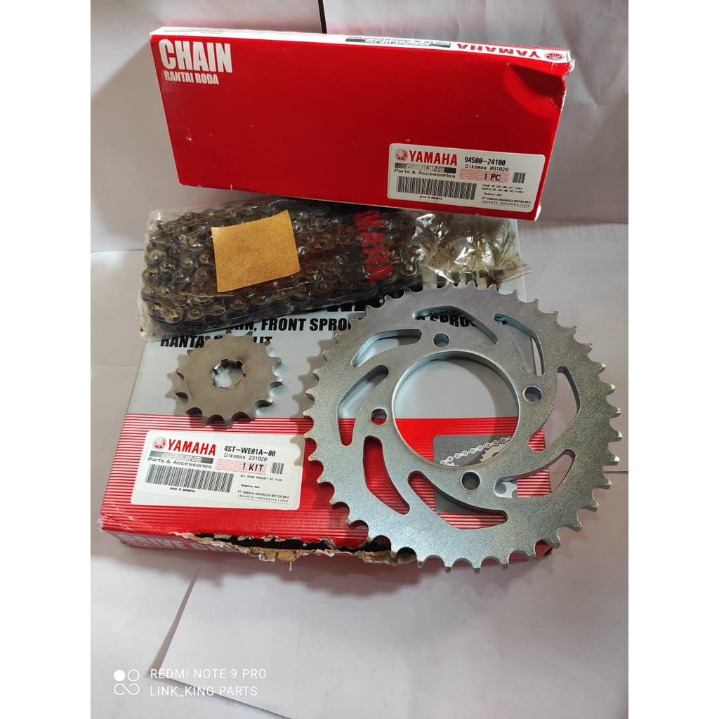 Jual GIR SET FORCE ONE FIZR CRYPTON VEGA 4ST-WE01A-80 ORIGINAL | Shopee ...