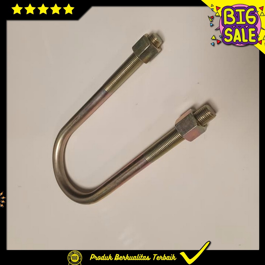 Jual Baut Behel Per Spring U Bolt T 120 Mitsubishi L300 Suzuki Futura ...