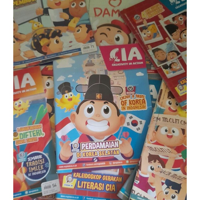 Jual [BARU - EDISI LAMA] MAJALAH CIA CREATIVITY IN ACTION | Shopee Indonesia