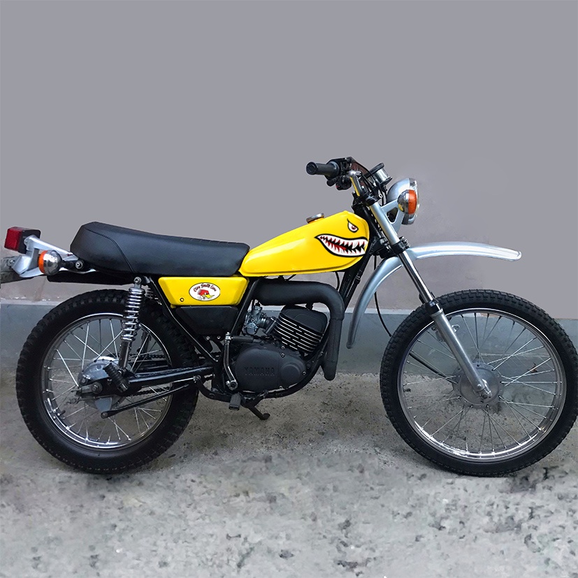 Jual Sticker Stiker Decal Tank motor Hiu nose art Hatesix | Shopee ...