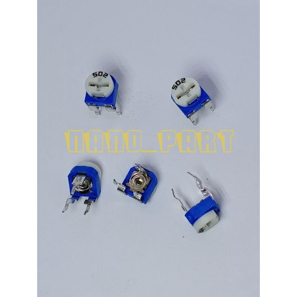 Jual VR 5K ohm 502 Trimpot Trimmer Variable Resistor AE85 | Shopee ...