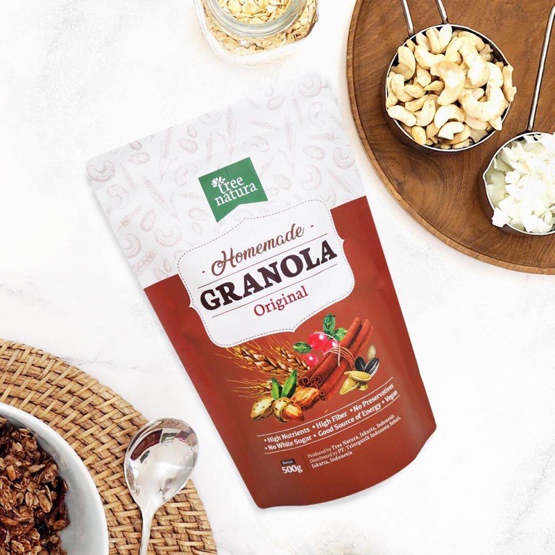 Jual Granola Tree Natura Original 250 gr | Shopee Indonesia