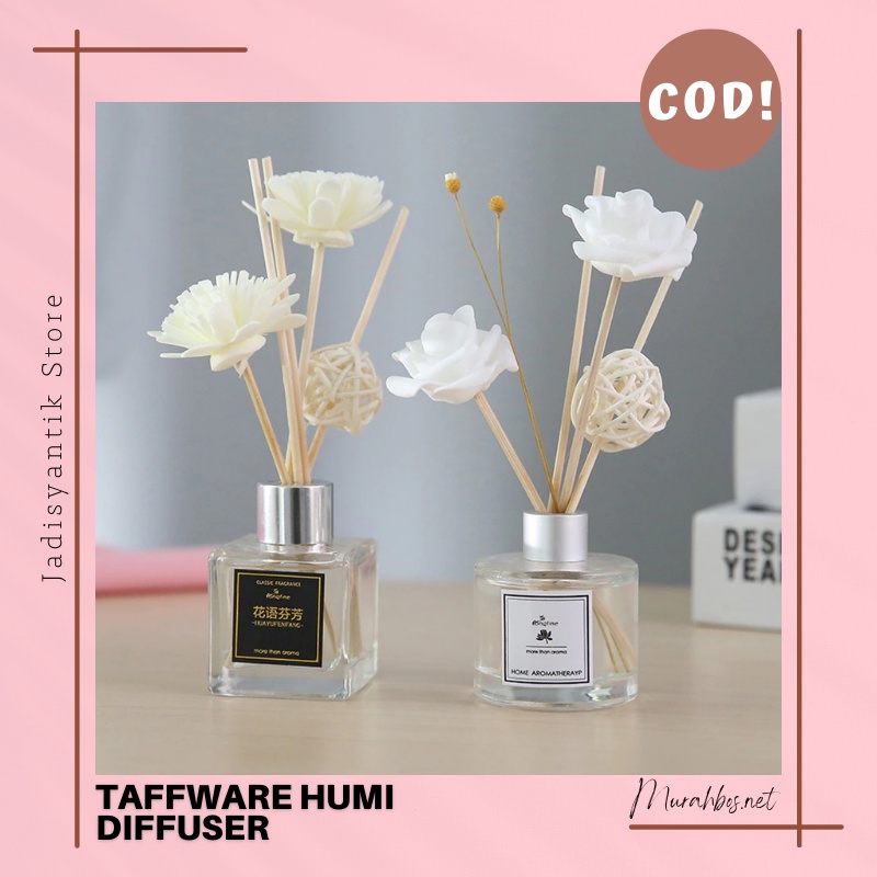 Jual Taffware Humi Black Rose Parfum Ruangan Aroma Diffuser 50ml DF-099 ...