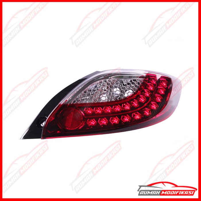 Jual STOP LAMP - MAZDA 2 2009-2014 - LED - RED CLEAR - JY | Shopee ...