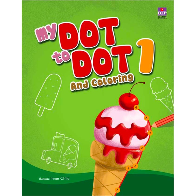 Jual Buku Aktivitas Anak: My Dot To Dot and Coloring | Shopee Indonesia
