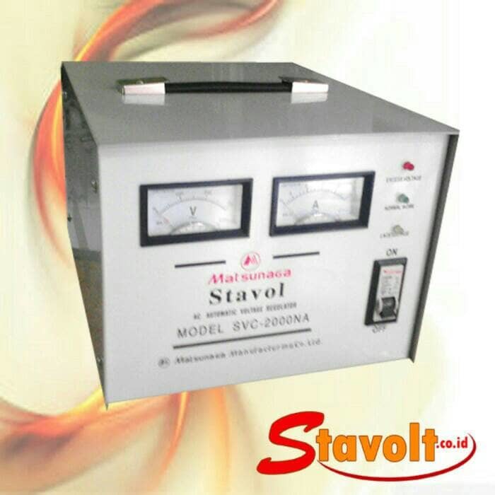 Jual Matsunaga Stavol Stabilizer 2000 Watt 2KVA | Shopee Indonesia