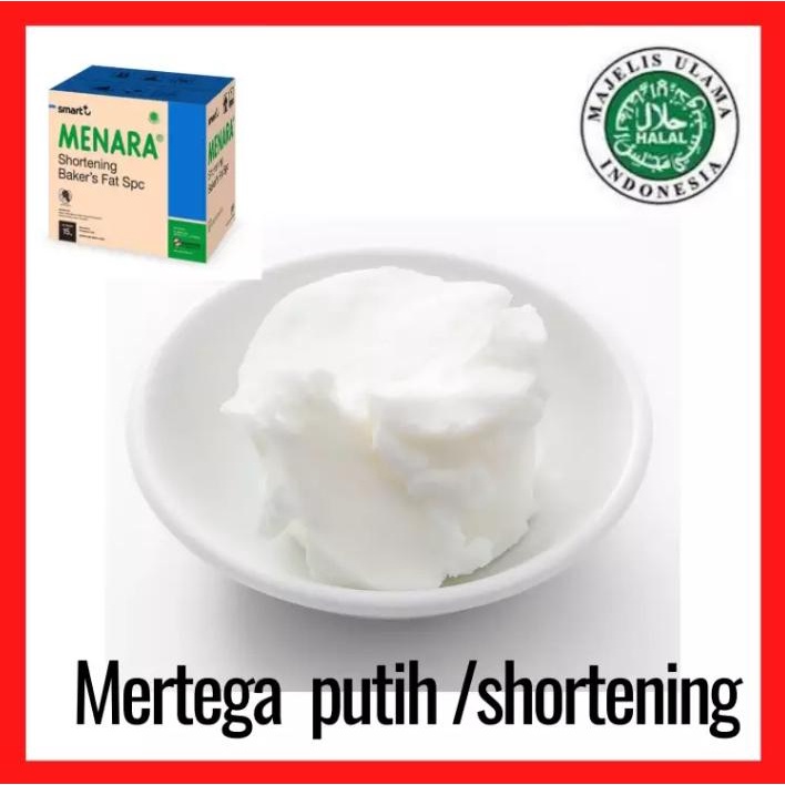 Jual TERMURAH!! MERTEGA PUTIH 250GR, SHORTENING | Shopee Indonesia