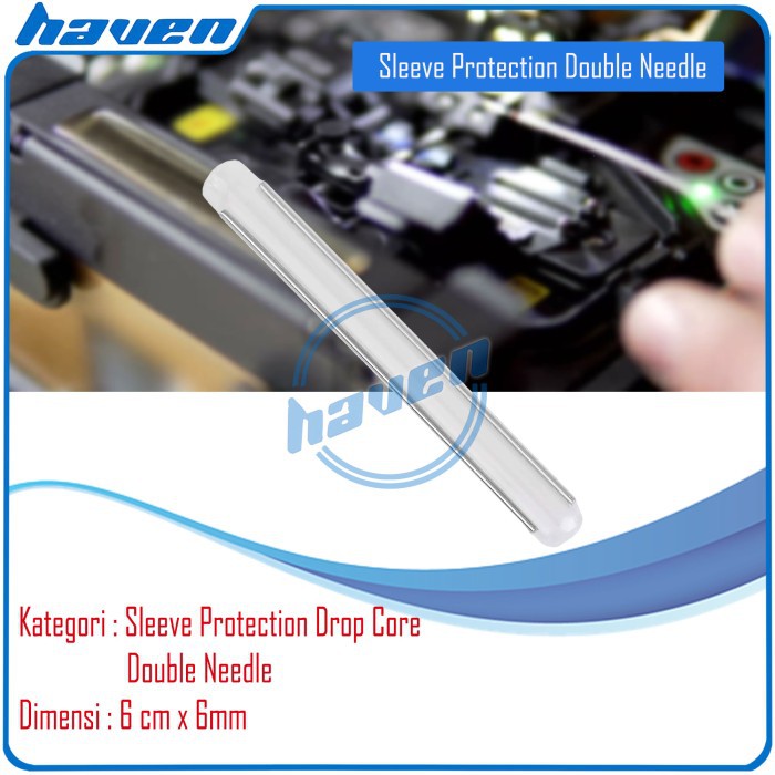 Jual Protection Sleeve Fiber Optic 60mm x 6mm 1 Pack / Sleeve ...