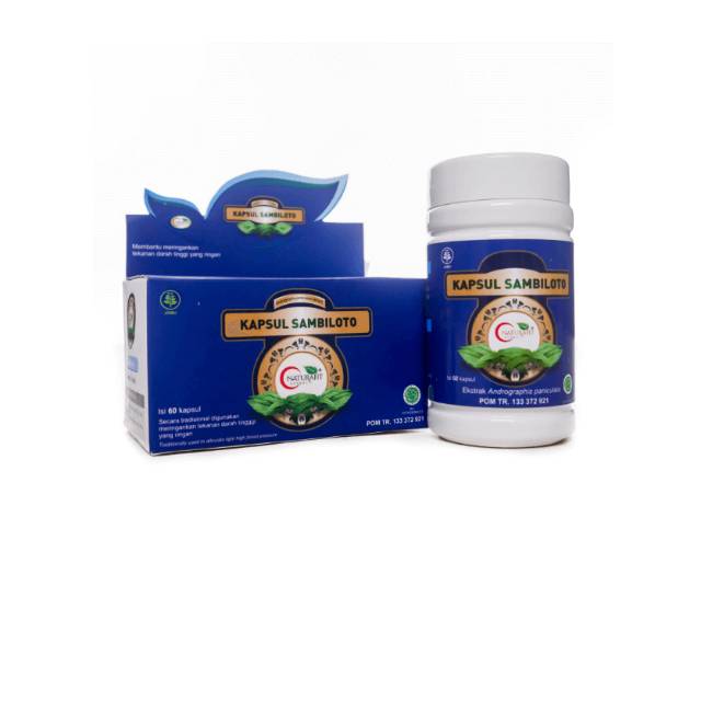 Jual Obat Hepatitis (Kapsul Sambiloto 60 Kapsul Naturafit) | Shopee ...