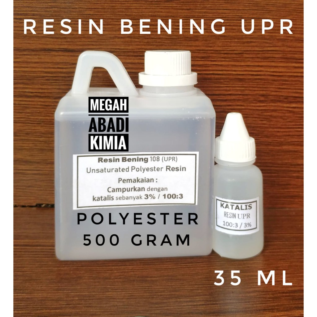 Jual RESIN BENING 500 Gram + KATALIS 35 ML | Shopee Indonesia