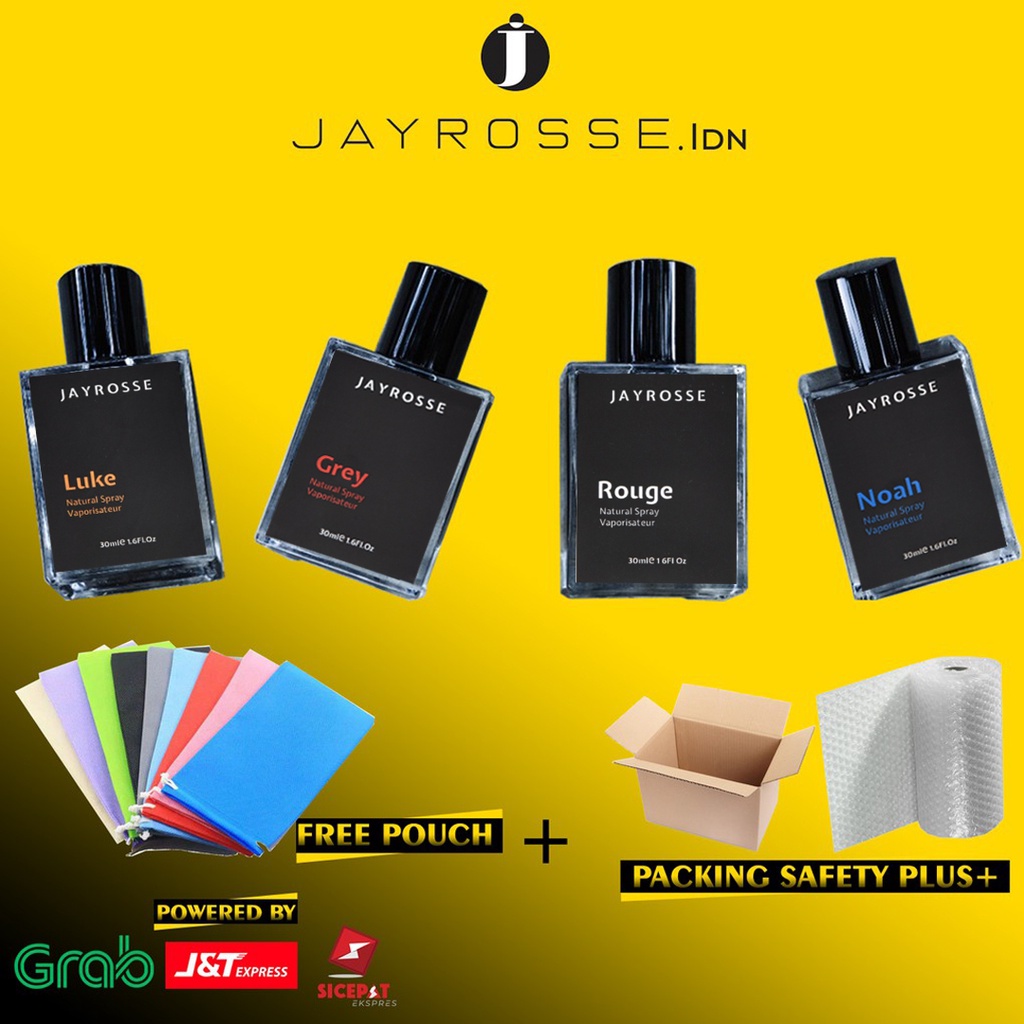 Jual Jayrosse Parfum 30ml | Jayrosse Rouge | Jayrosse Grey | Jayrosse ...