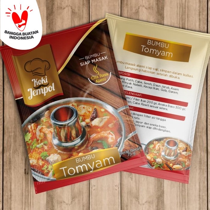 Jual Koki Jempol Bumbu Instan 60gr Steamboat / Tomyum / Suki / Mala ...