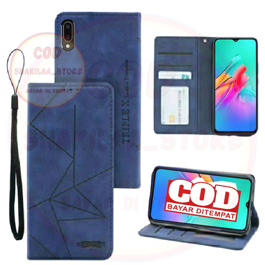 Jual CASE HP SAMSUNG A02 CASING DOMPET FLIP MOTIF COVER LEATHER-SARUNG ...