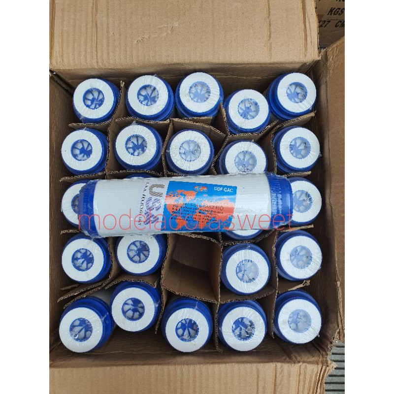 Jual SATU DUS GAC GRANULAR ACTIVATED CARBON 10 INCH AQUAZONE ISI 25PC | Shopee Indonesia