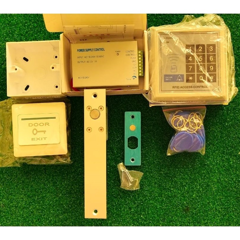 Jual DOOR LOCK KUNCI PINTU MAGNETIC FULL SET INDUCTION BOLT TYPE 2C ...