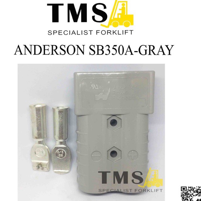 Jual SOCKET ANDERSON SB350A - GRAY / ANDERSON SB 350A GRAY FOR FORKLIFT ...
