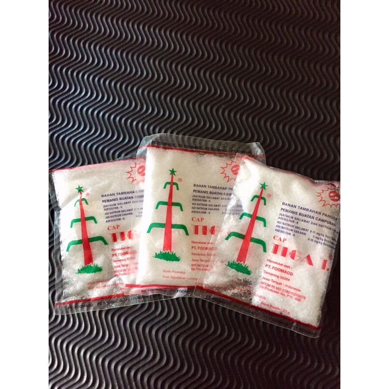 Jual Pemanis Makanan Pemanis Buatan Sari Manis Tiga Tebu 3T / Natrium ...