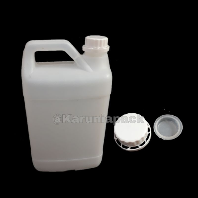 Jual Jerigen 2 liter HDPE Tutup Segel dirigen Tutup segel| Botol ...