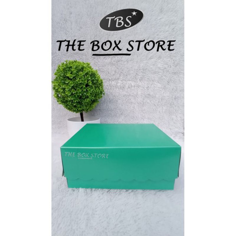 Jual DUS SNACK HIJAU TOSCA, DUS KUE, 12 x 16 x 7 ISI 100 PCS / SNACK ...