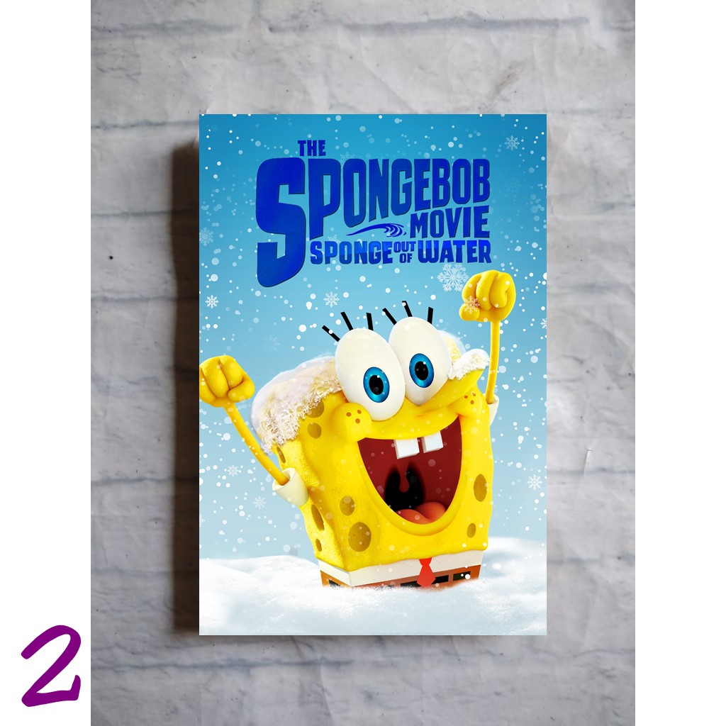 Jual Poster film the spongebob movie sponge out of water dekorasi kamar ...