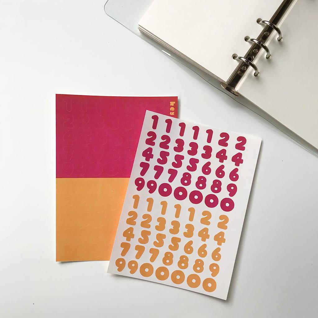 Jual PLAYDATE Number sticker/ Stiker jurnal/ Stiker angka | Shopee ...