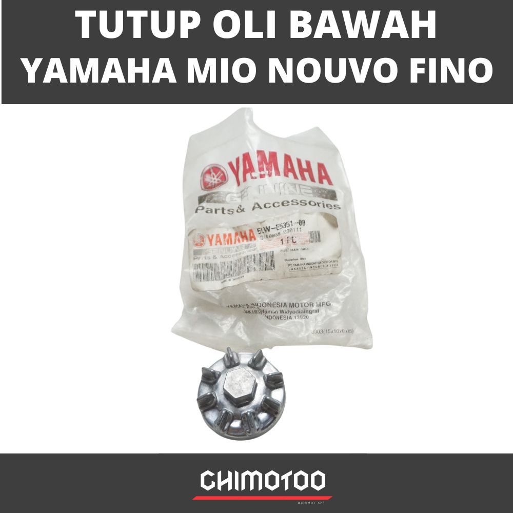 Jual Tutup Oli Bawah Yamaha Mio Nouvo Fino 5lw-e5351-00 Original ...