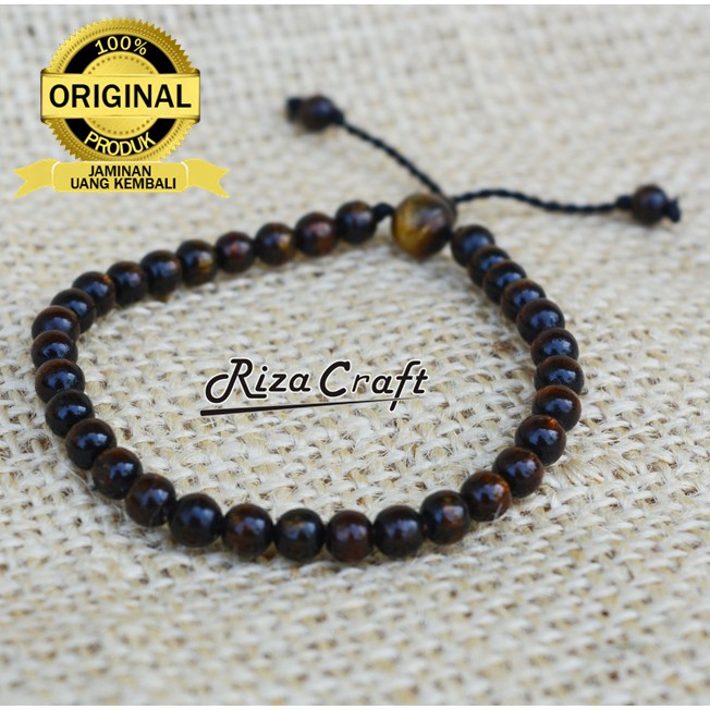 Jual Gelang Muslim Tasbih Kayu Tali Arus Akar Bahar Serat Emas 33 Butir ...