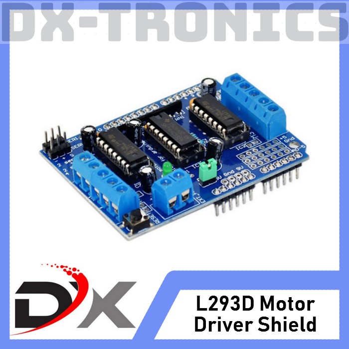 Jual L293D Arduino Motor Driver Shield H-Bridge UNO Mega | Shopee Indonesia