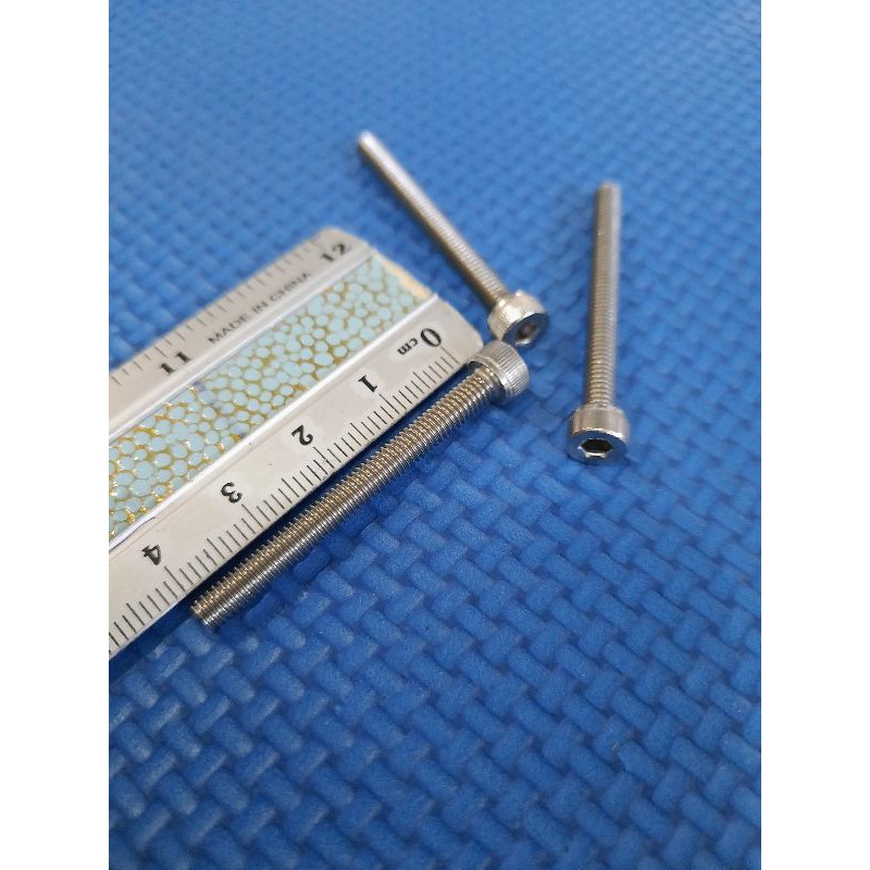 Jual baut 7/4mmx4cm L3 stainless | Shopee Indonesia