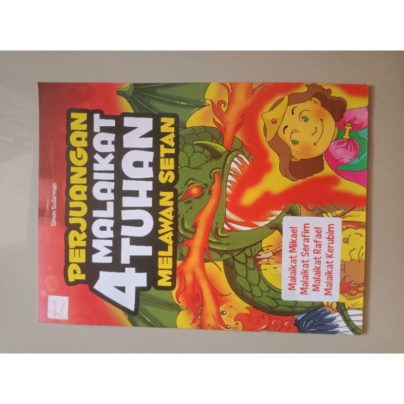Jual BUKU CERITA PERJUANGAN MALAIKAT 4 TUHAN MELAWAN SETAN | Shopee ...