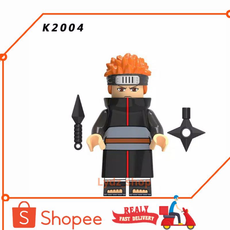 Jual Lego akatsuki komik naruto lego minifigure mini figure Akatsuki ...