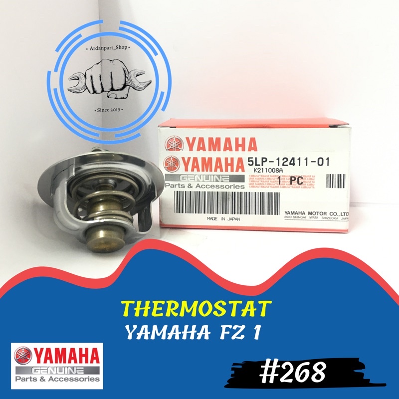 Jual THERMOSTAT FZ1 ORIGINAL YAMAHA 5LP-12411-01 | Shopee Indonesia